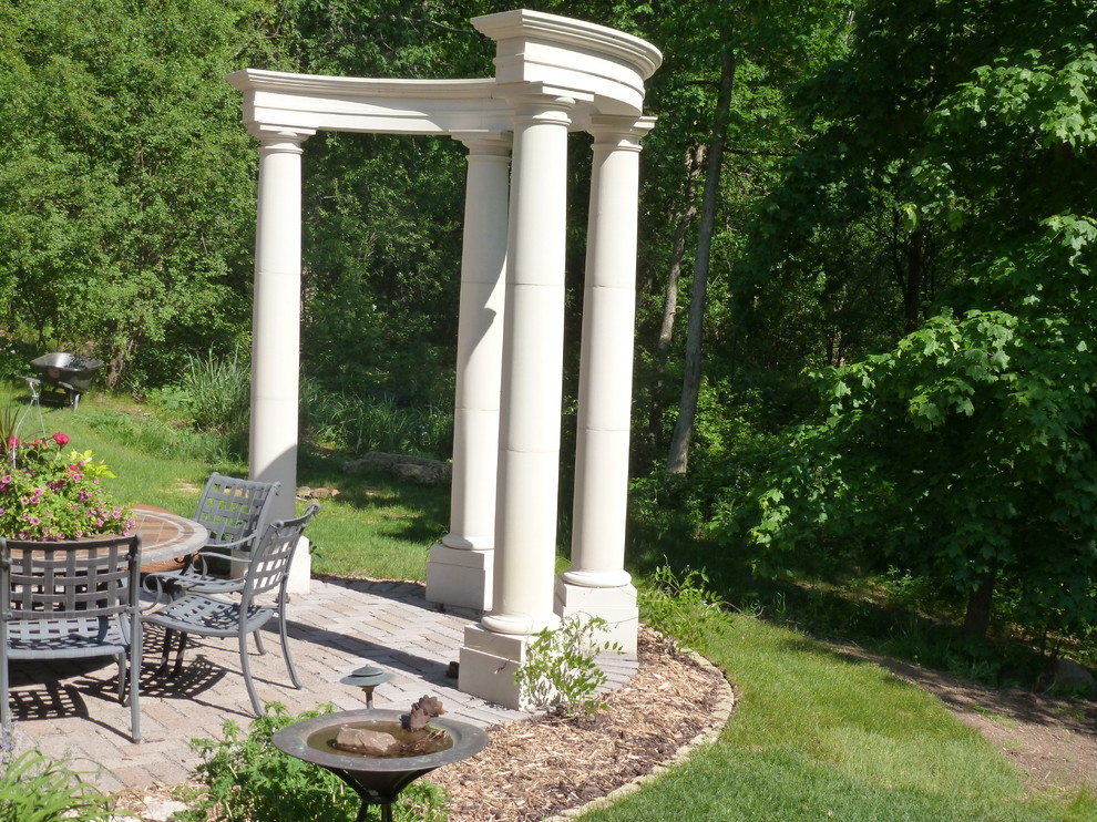Greek Column Arbor - Patio - Minneapolis - by The Professional ...