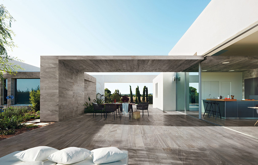 Grey Stone Remodel - Modern - Patio - New York - by European Granite ...