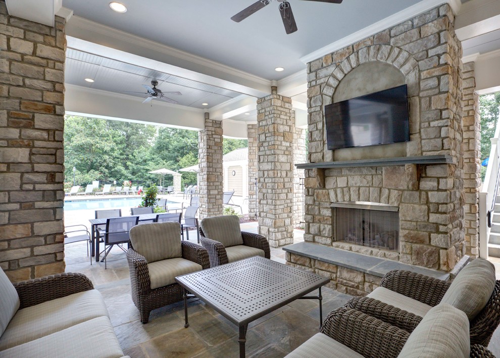 Hampton's Clubhouse - Traditional - Patio - Raleigh - by Design Works ...