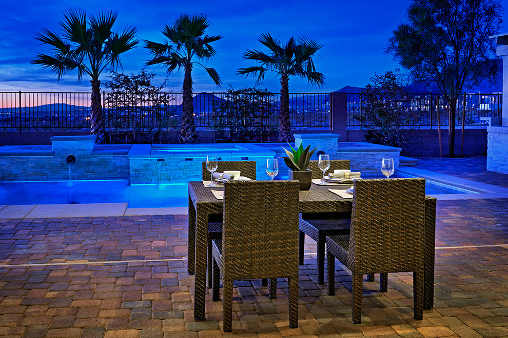 Hanford model home in Las Vegas - Contemporary - Patio - Denver - by ...