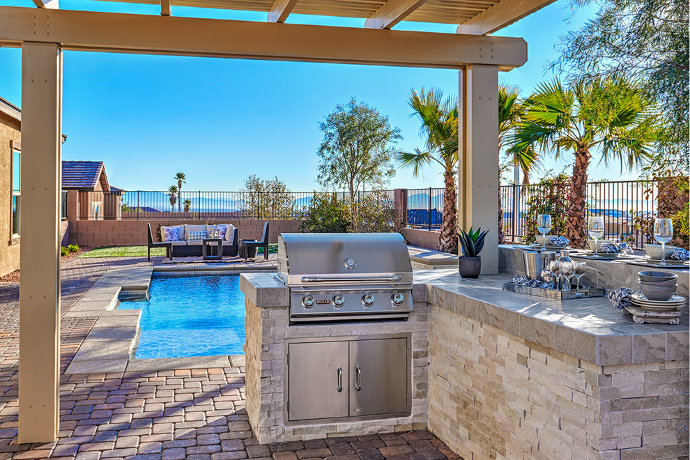 Hanford model home in Las Vegas - Contemporary - Patio - Denver - by ...