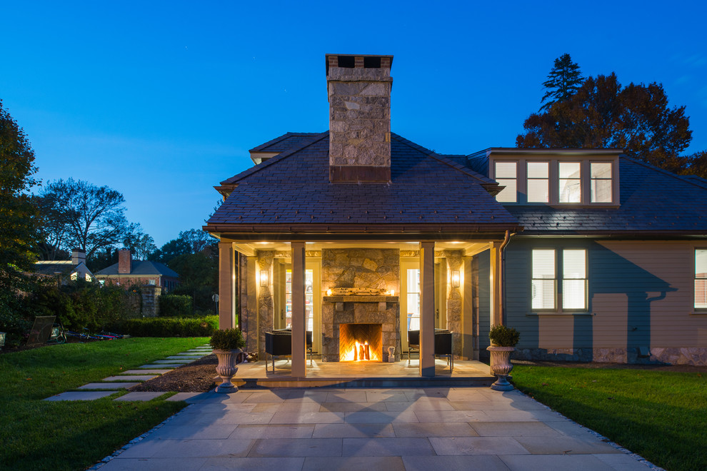 Haverford Gatehouse Renovation - Traditional - Patio - Philadelphia ...