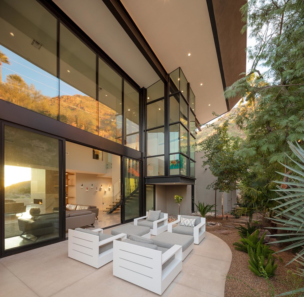 Heaven on the Hillside - Contemporary - Patio - Phoenix - by Western ...