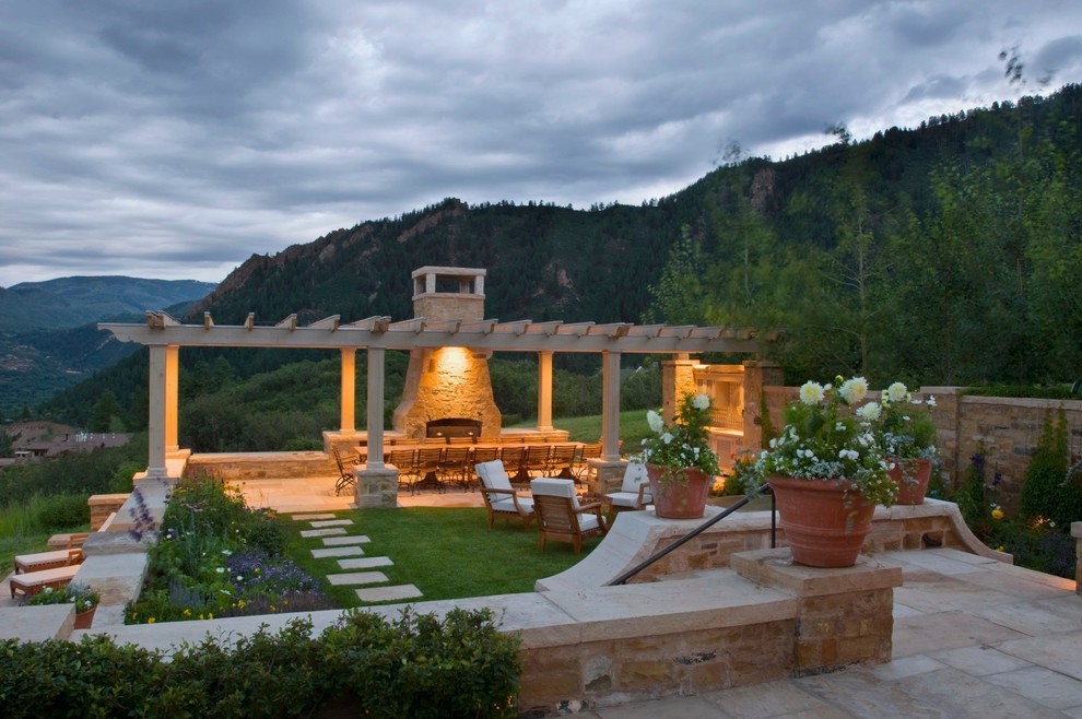 High Terrace Garden - Traditional - Patio - Denver - by DESIGN WORKSHOP ...