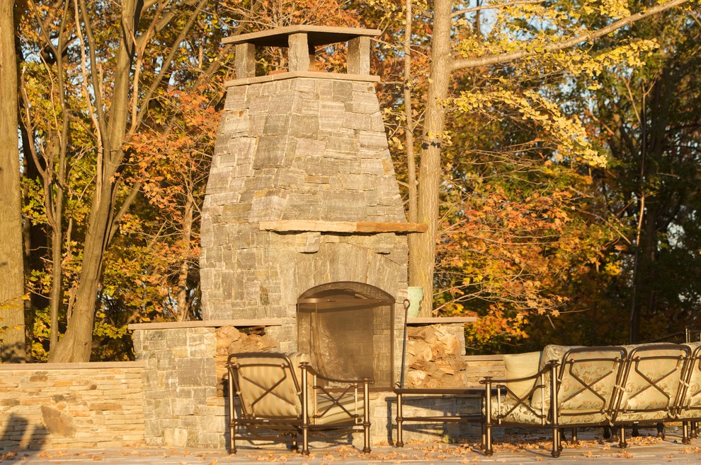 Hill Top Property - Traditional - Patio - New York - by A J Miller ...