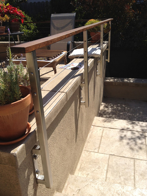 Hillside Railings - Modern - Patio - Santa Barbara - by J Weir ...