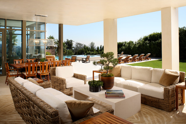Hilltop Estate - Contemporáneo - Patio - Los Ángeles - de David Phoenix ...