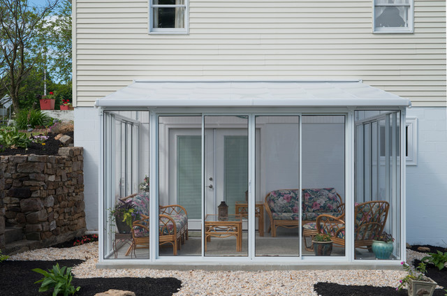 Home Extended With Patio Enclosure - Traditional - Patio - Philadelphia ...