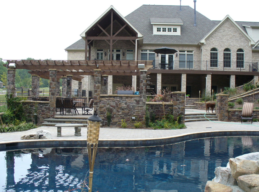 Home Theater and Outdoor Sound System - Traditional - Patio - Raleigh ...