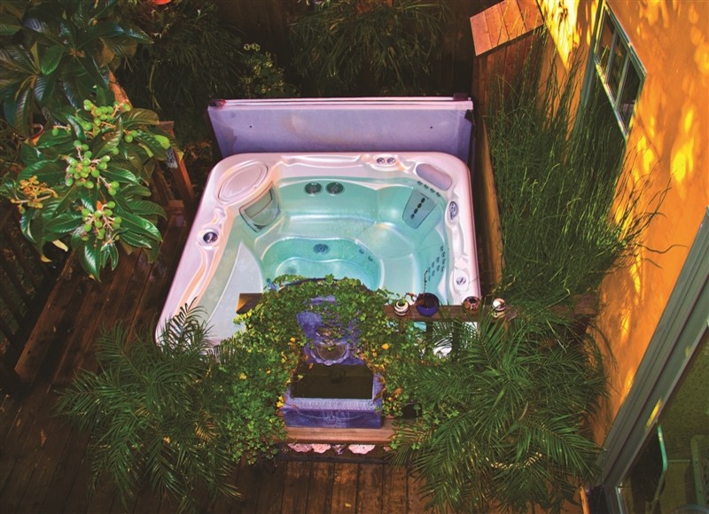 Hot Spring Backyard Ideas - Exótico - Patio - San Diego - de Hot Spring ...