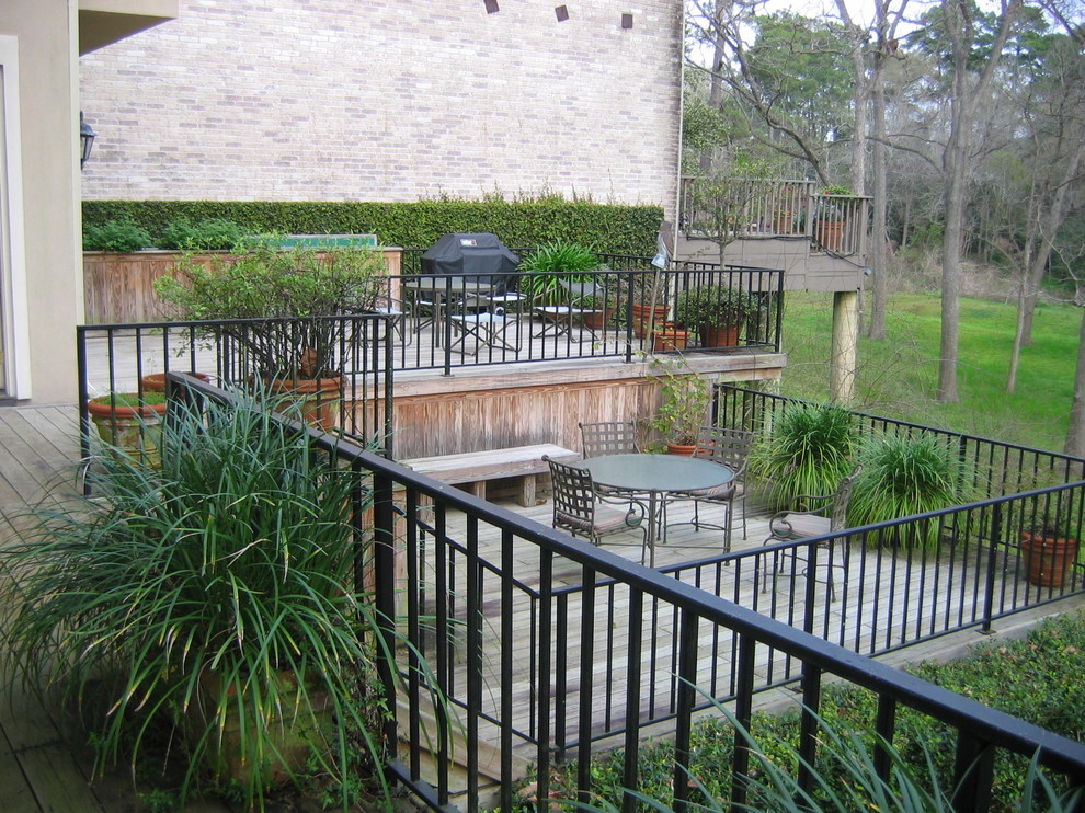 Houston Tanglewood Home - Transitional - Patio - New York - by Lisa ...