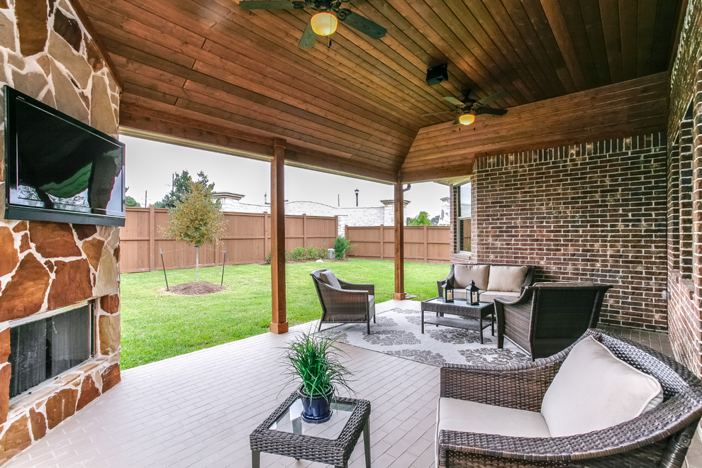 Houston, Texas | Hawks Landing - Premier Palm Patio - Transitional ...