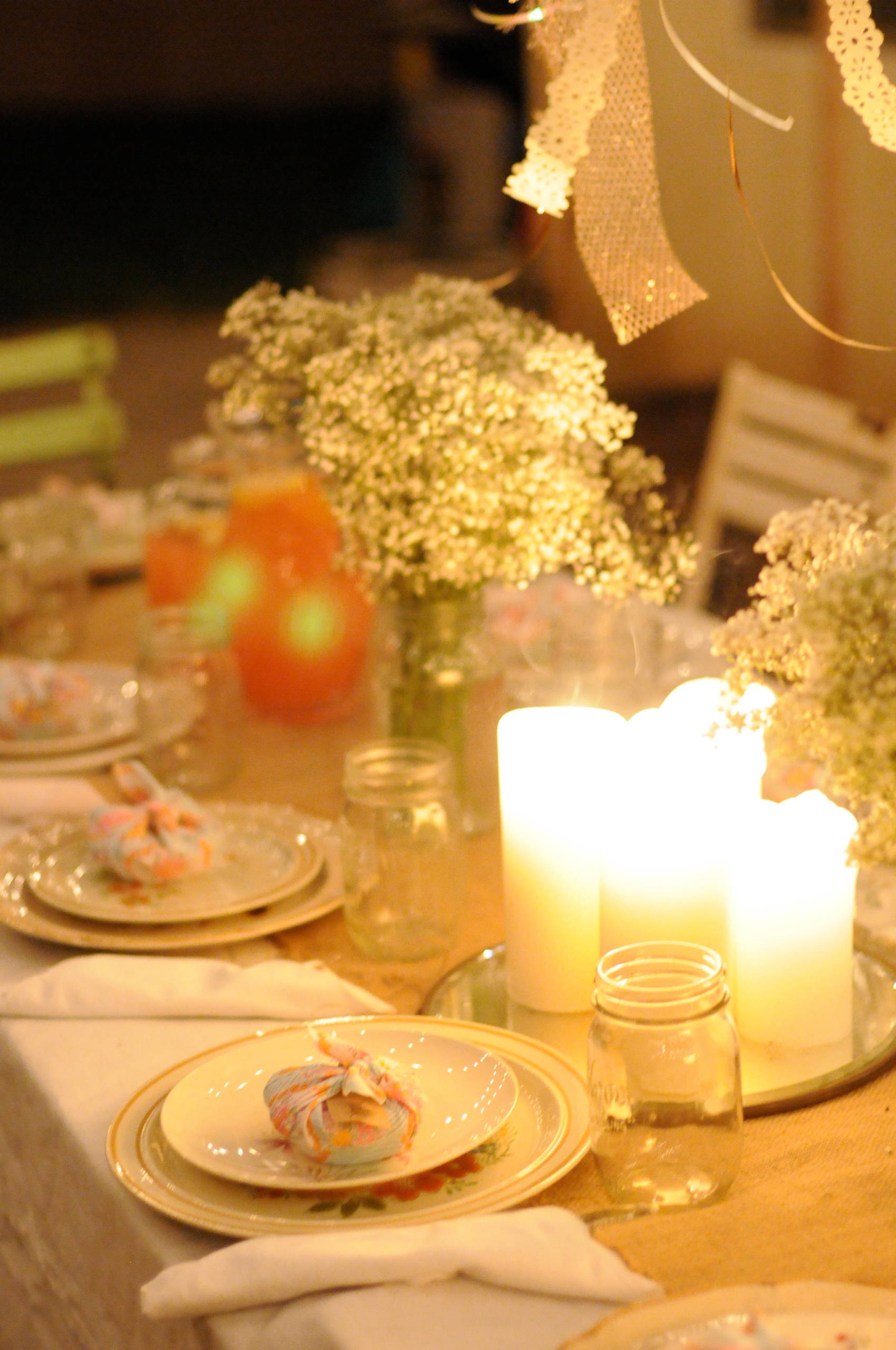 A Pretty Backyard Dinner Party