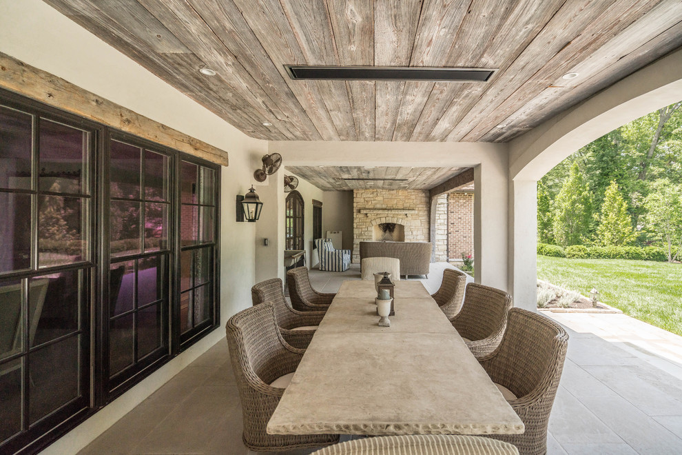 Huntleigh Woods Custom Home 3 - Traditional - Patio - St Louis - by G ...