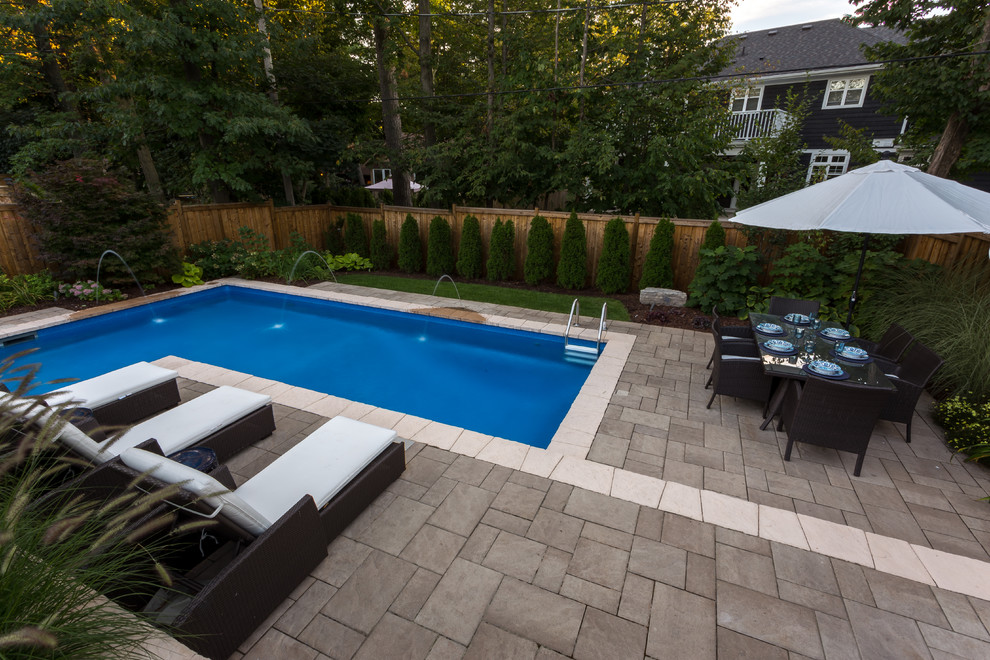 Inglewood Poolscape - Contemporary - Patio - Toronto - by Planit Green ...