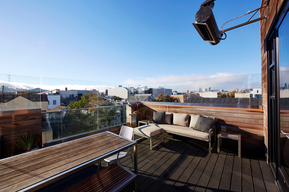 Inner Mission Penthouse San Francisco - Contemporary - Patio - San ...