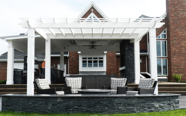 Inside Out - Covered Patio Addition - Contemporary - Patio - New York ...