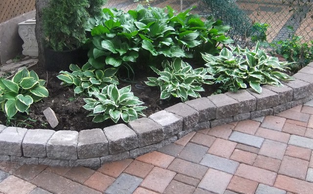 Interlock stone pavers - Traditional - Patio - Toronto - by Intact ...