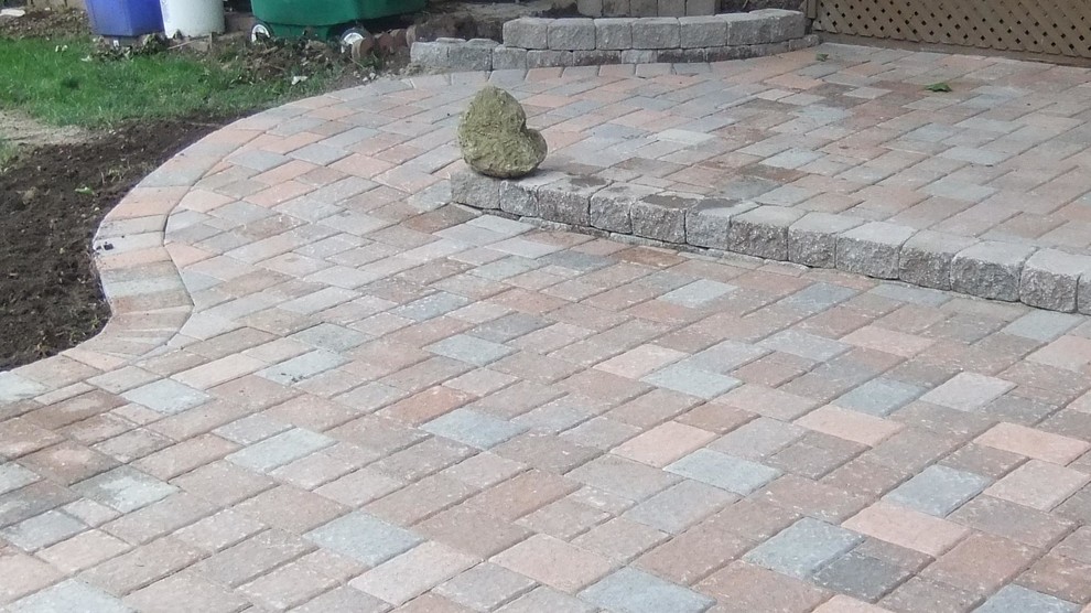 Interlock stone pavers - Traditional - Patio - Toronto - by Intact ...