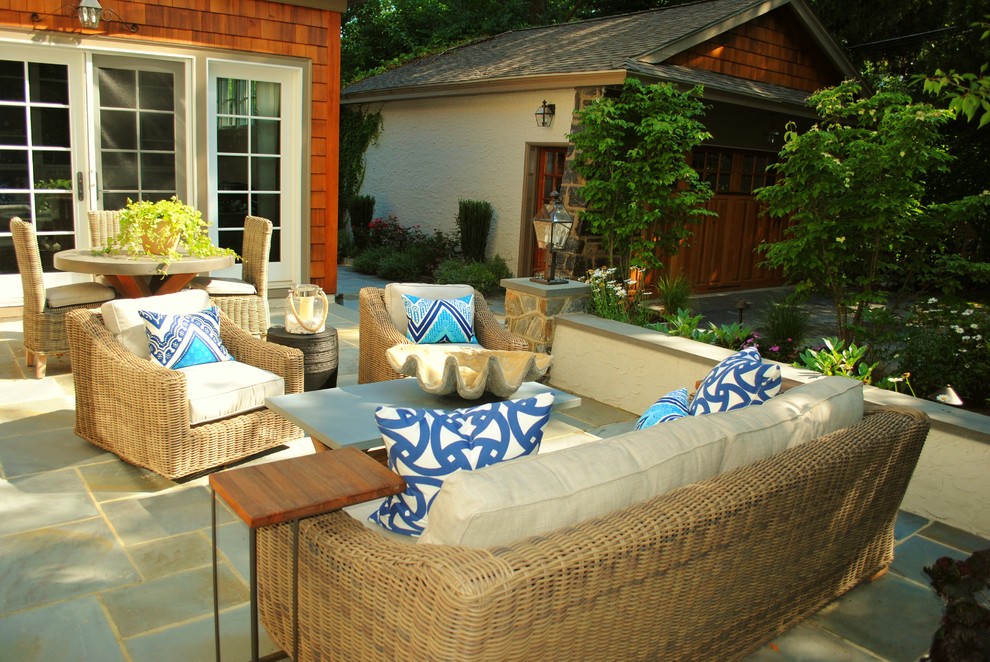 Intimate Garden Setting - Traditional - Patio - Philadelphia - by Burke ...