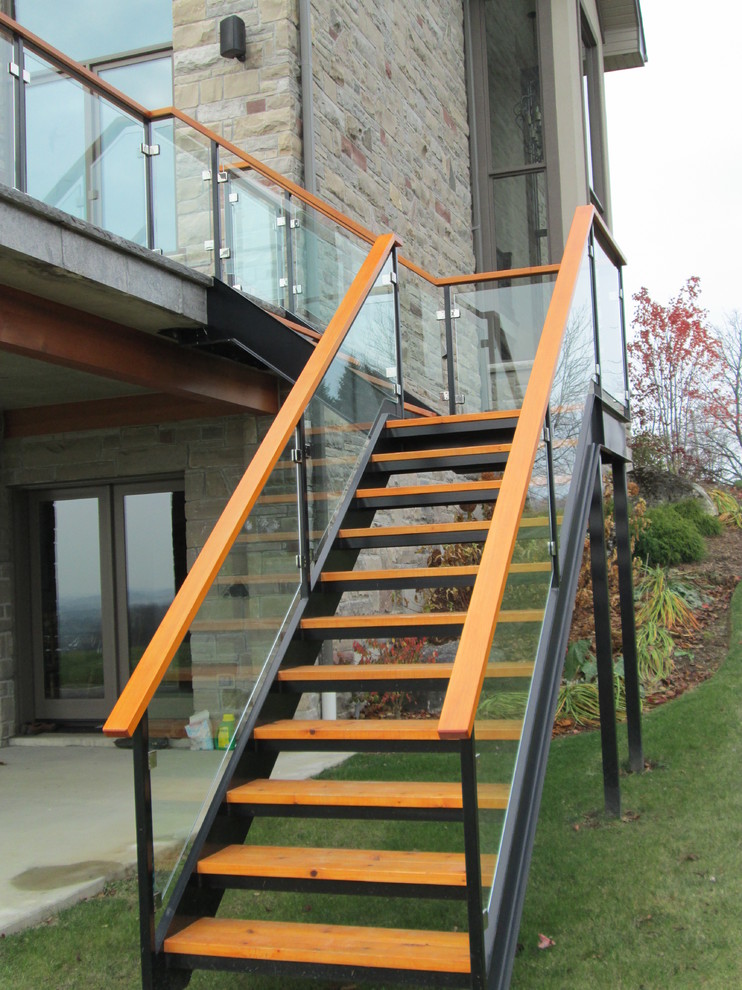 Iron Stairs - Modern - Staircase - Toronto - by Endeman's Ironcraft Ltd ...