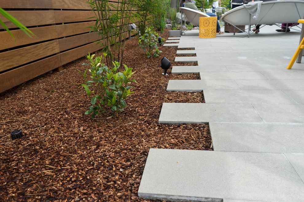 Italian Bluestone with Fine Bush Hammered Finish - Modern - Patio - San ...