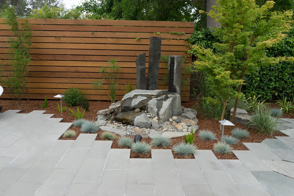 Italian Bluestone with Fine Bush Hammered Finish - Modern - Patio - San ...