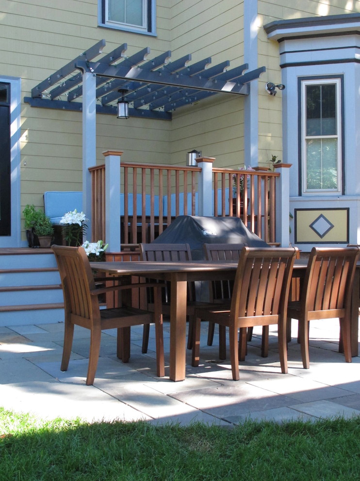 Jamaica Plain Transformation - Contemporary - Patio - Boston - by ...