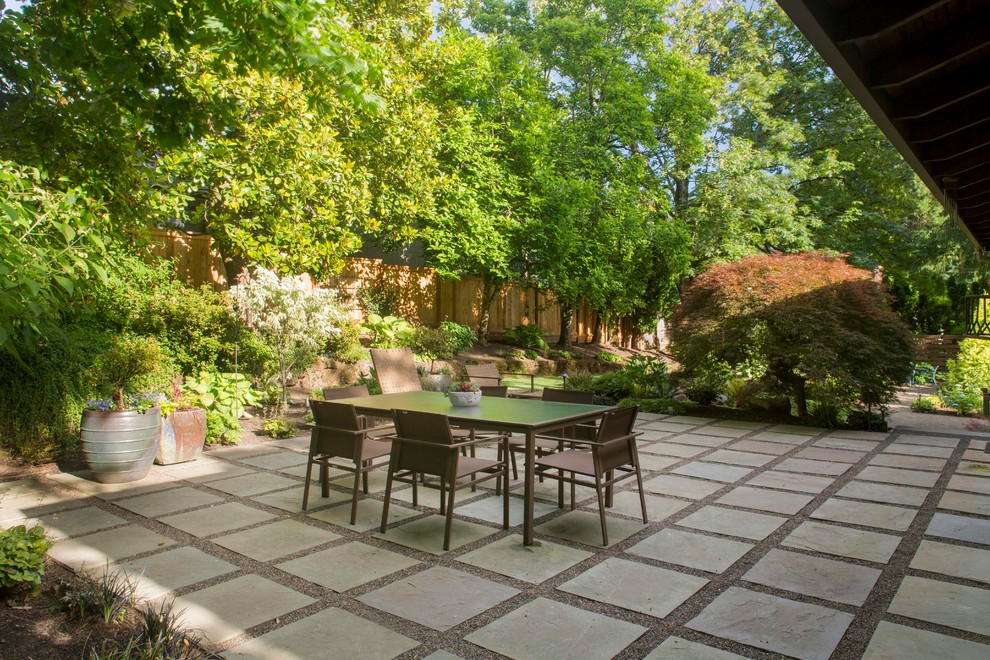 John and Sarah's backyard renovation - Contemporary - Patio - Portland ...