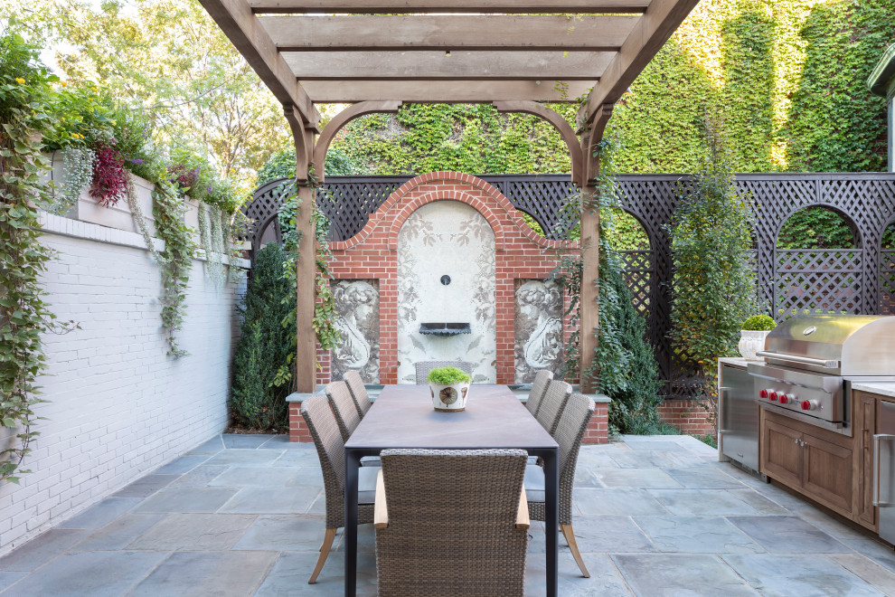 Kalorama House - Traditional - Patio - DC Metro - by Overmyer ...