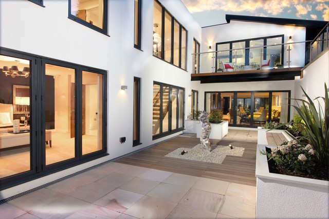 Karma House - Contemporary - Patio - Hertfordshire - by Amara Property ...