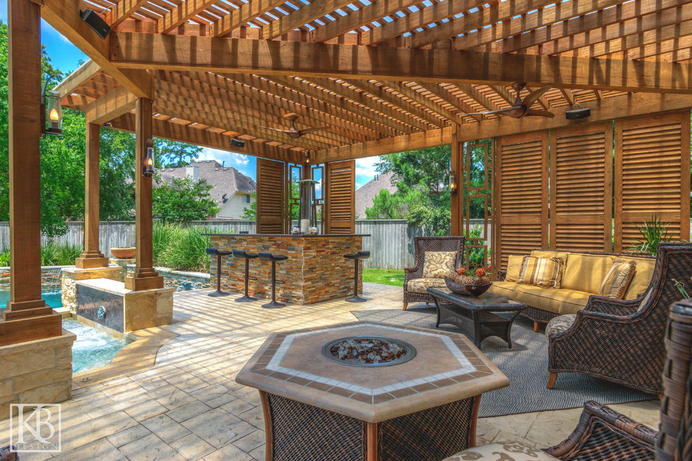 KB Design Outdoor Living Space - Patio - Houston - by KB Design Firm ...