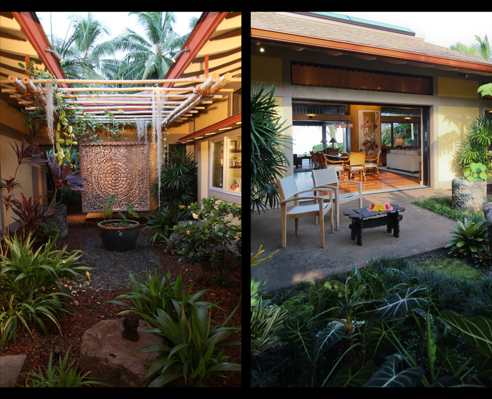 Ke'ei Beach House - Tropical - Patio - Hawaii - by Terrance J Cisco ...