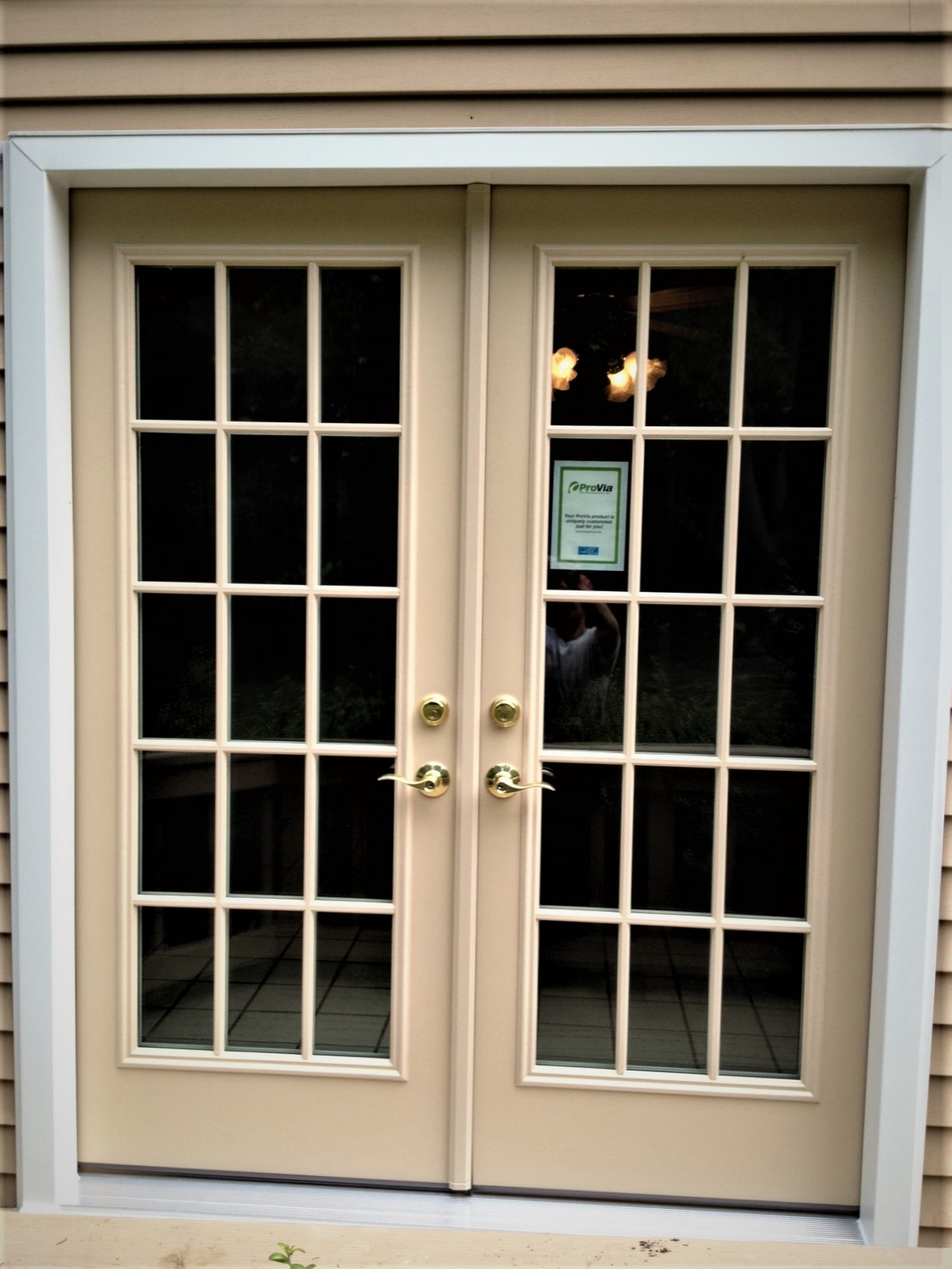 Double French Patio Doors Vinyl