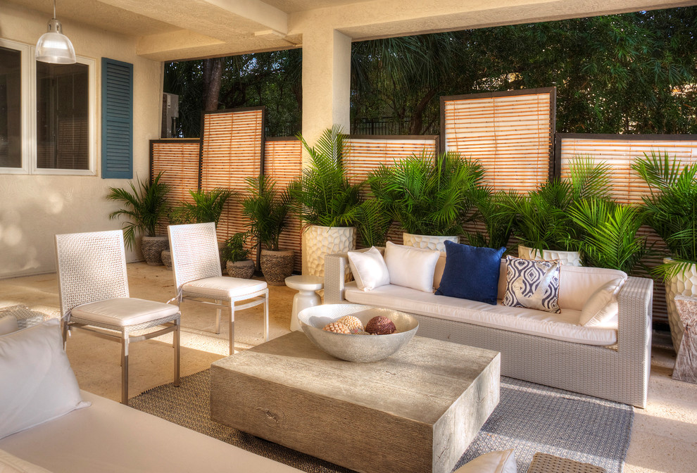 Key Largo Residence - Beach Style - Patio - Miami - by Kate Healy ...