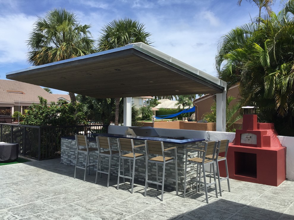 Kipperman summer kitchen - Patio - Miami - by Acassa Construction LLC ...