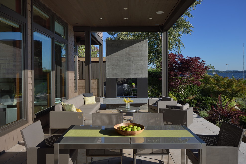 Kirkland Waterfront - Contemporary - Patio - Seattle - by Patricia ...