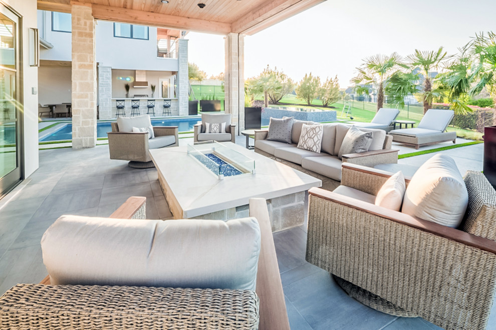 La Cantera Dream Home - Modern - Patio - Dallas - by Semmelmann ...