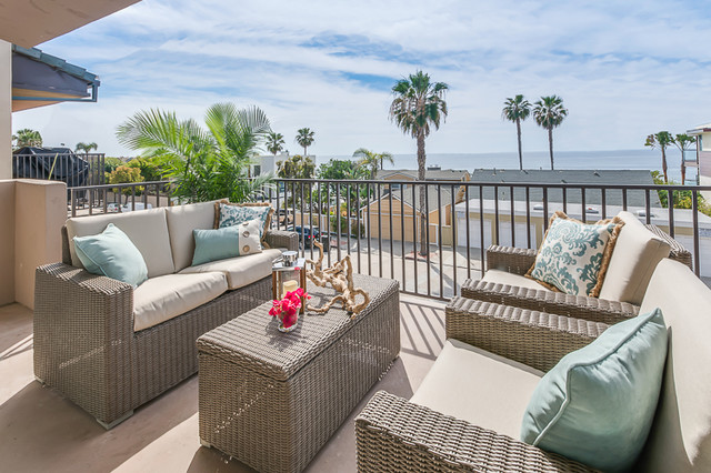 La Jolla Home Staging - Wind & Sea Beach - Contemporary - Patio - San ...