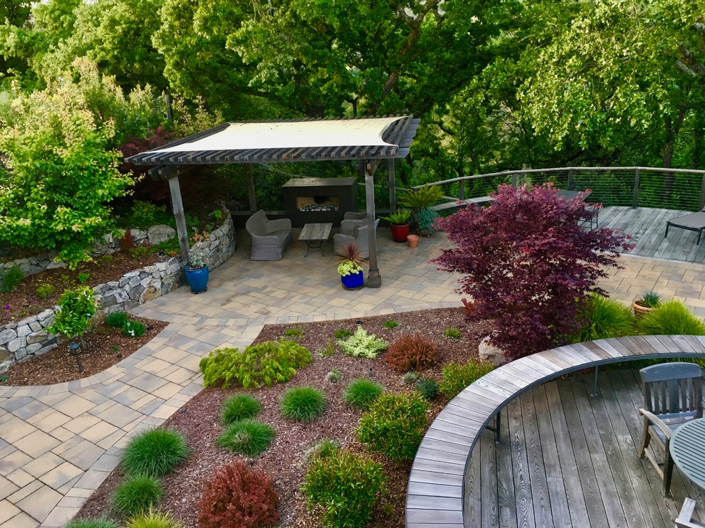 Lafayette Quail Ridge Out Look - Contemporary - Patio - San Francisco ...