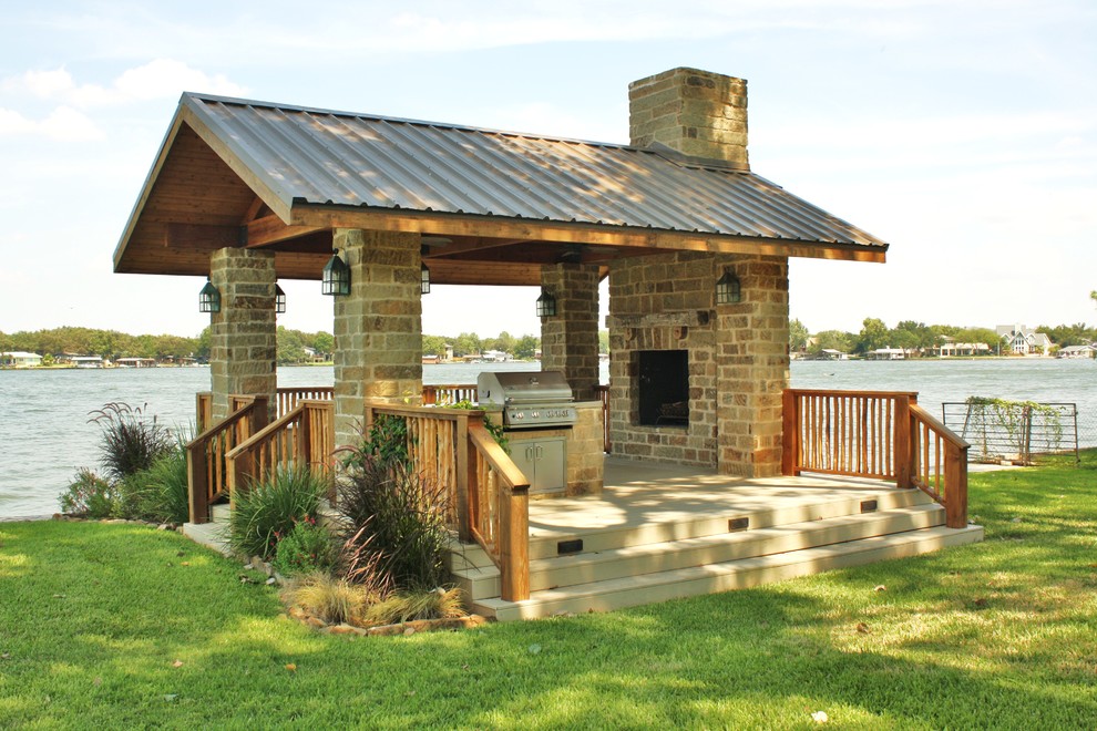 Lakefront Cabana - Rustic - Patio - Austin - by Realty Restoration, LLC ...