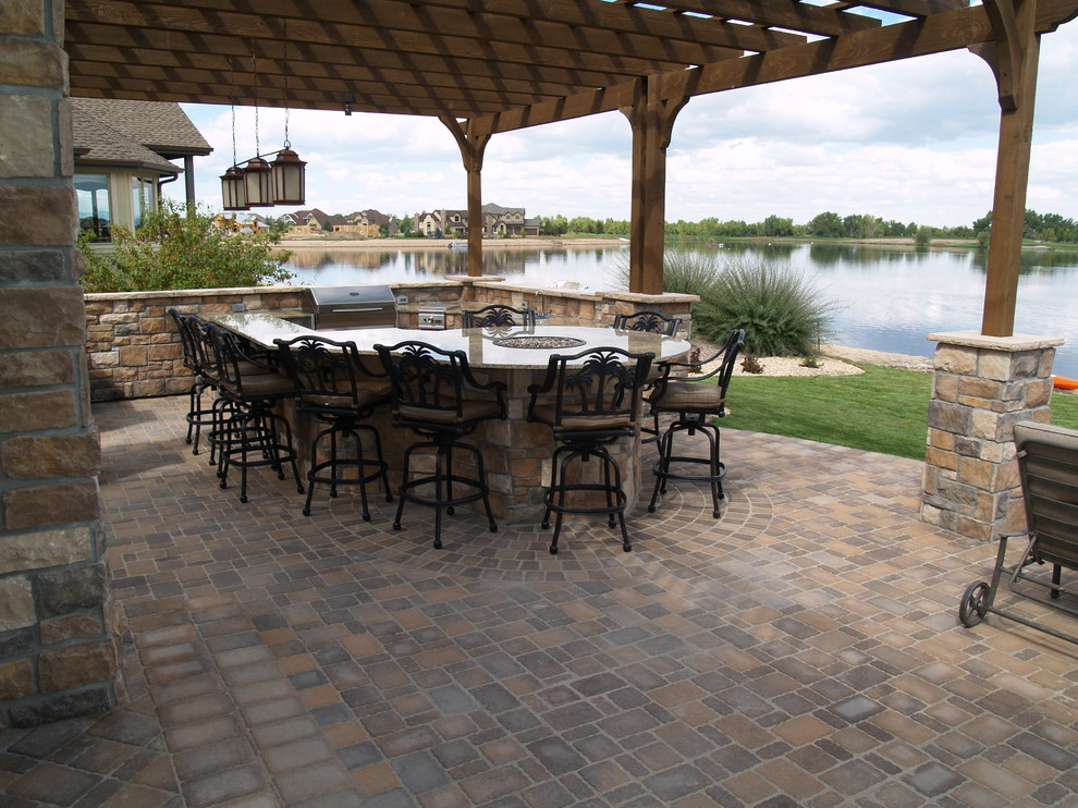 Lakeside Oasis - Traditional - Patio - Denver - by Mill Brothers ...