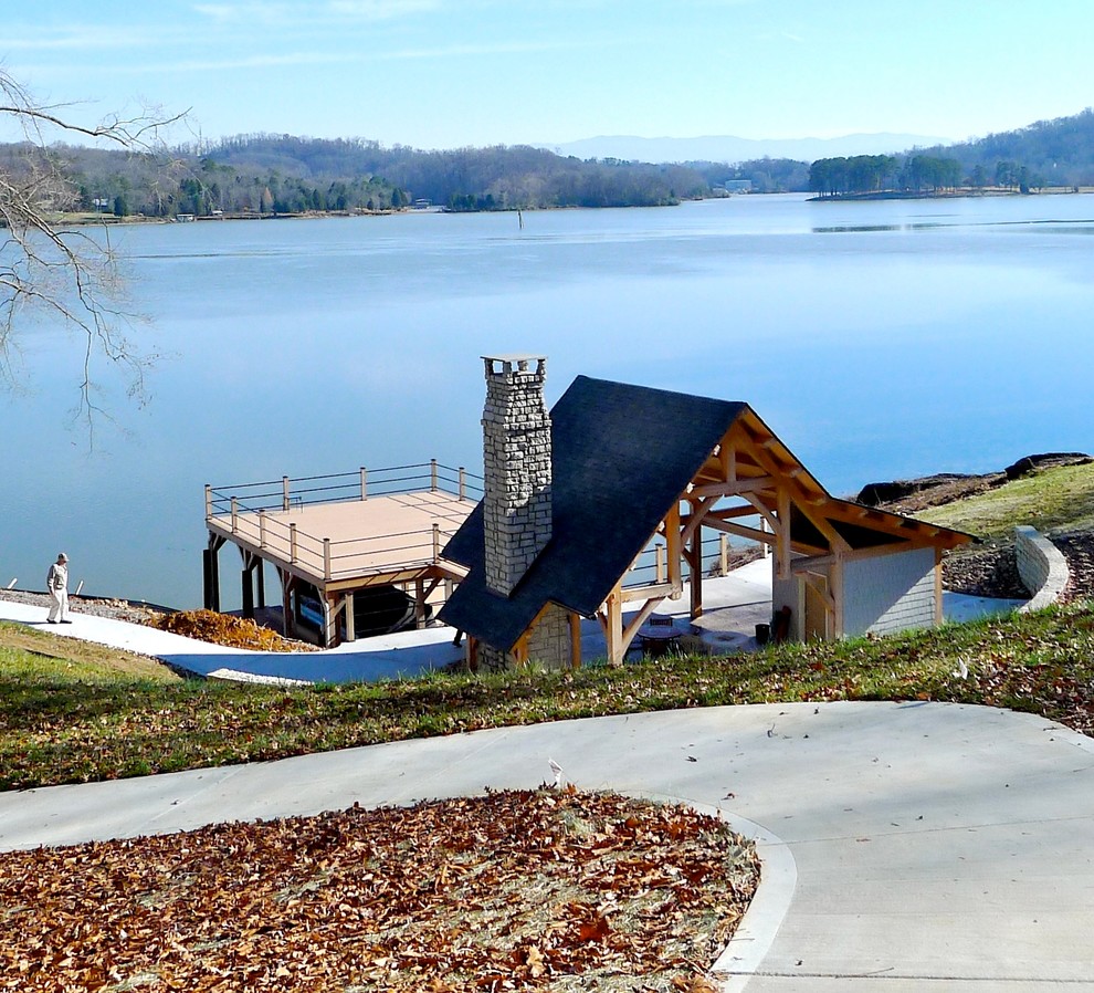 Lakeside Pavilion - Craftsman - Patio - Nashville - by Homestead Timber ...