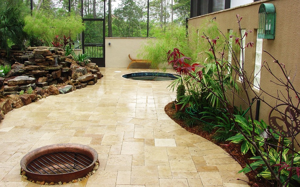 Large Screened Patio - Contemporary - Patio - Jacksonville - by Core ...