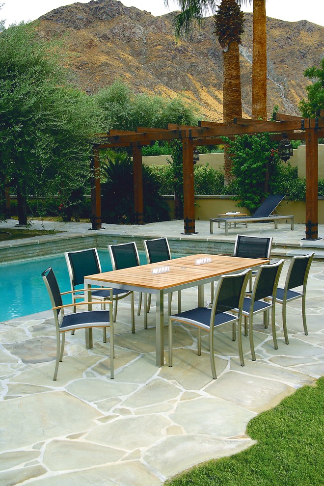Large Tiburon Rectangular Dining Table - Contemporary - Patio - DC Metro - by Kingsley-Bate | Houzz