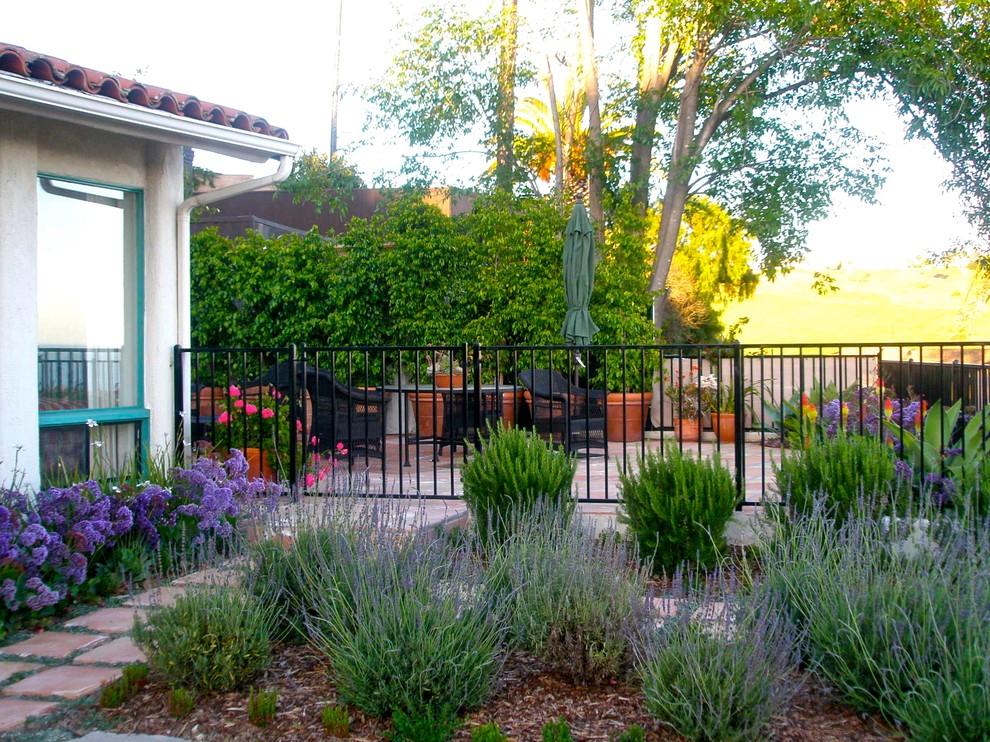 Las Alturas Road, Santa Barbara - Mediterranean - Patio - Santa Barbara ...