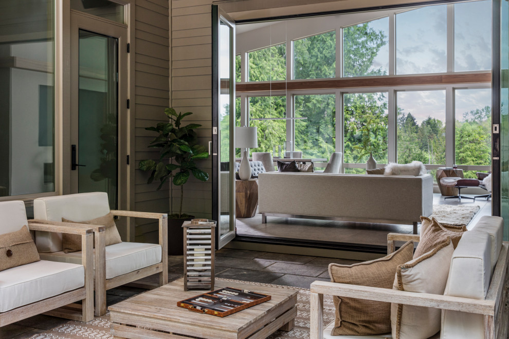 Lateral Lookout - Contemporary - Patio - Portland - by Mountainwood ...