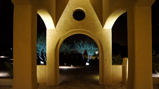 LED Exterior Wall Wash Lighting - Méditerranéen - Terrasse et Patio ...