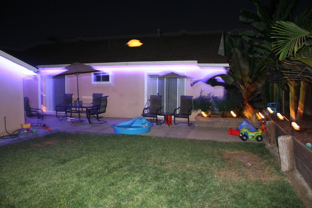 LED Strip lighting Project - Tropical - Patio - San Diego - by None ...