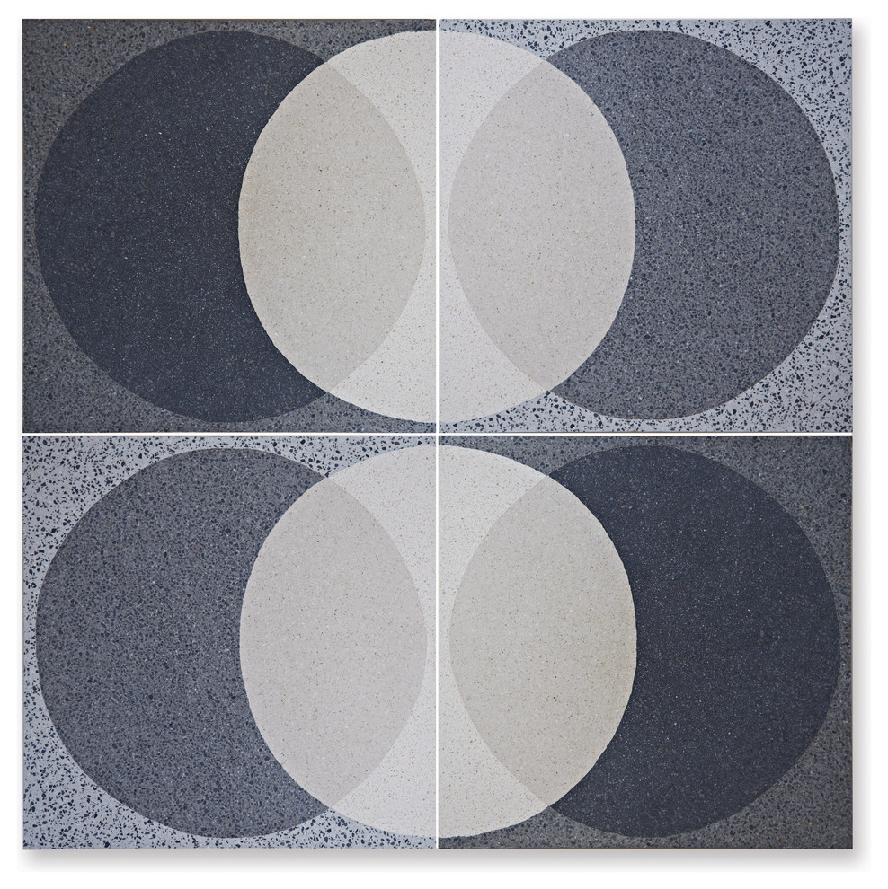Lifestyle ideas - Ellipse tiles - Contemporary - Patio - London - by ...